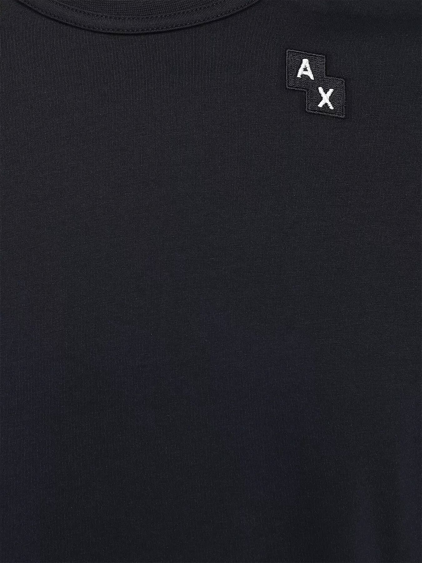Футболка Armani Exchange, размер XL, темно-синий — фото 1