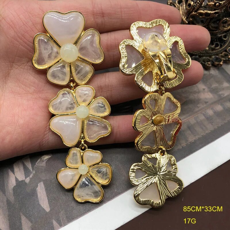 Серьги клипсы
