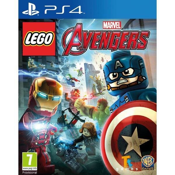LEGO Marvel Avengers / Мстители PS4, русские субтитры