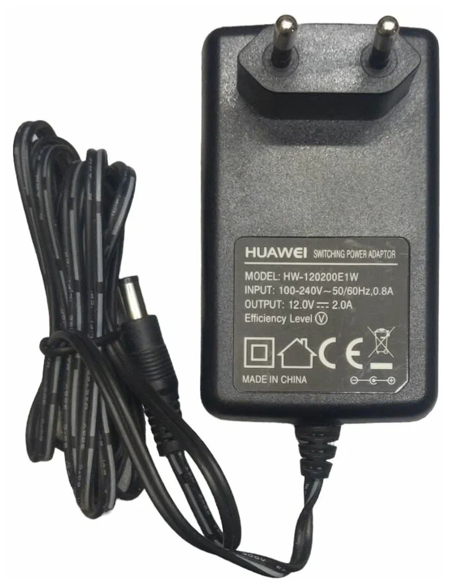 Блок питания HW-120200E1W, 12 V, 2 A, универсальный, для множества устройств