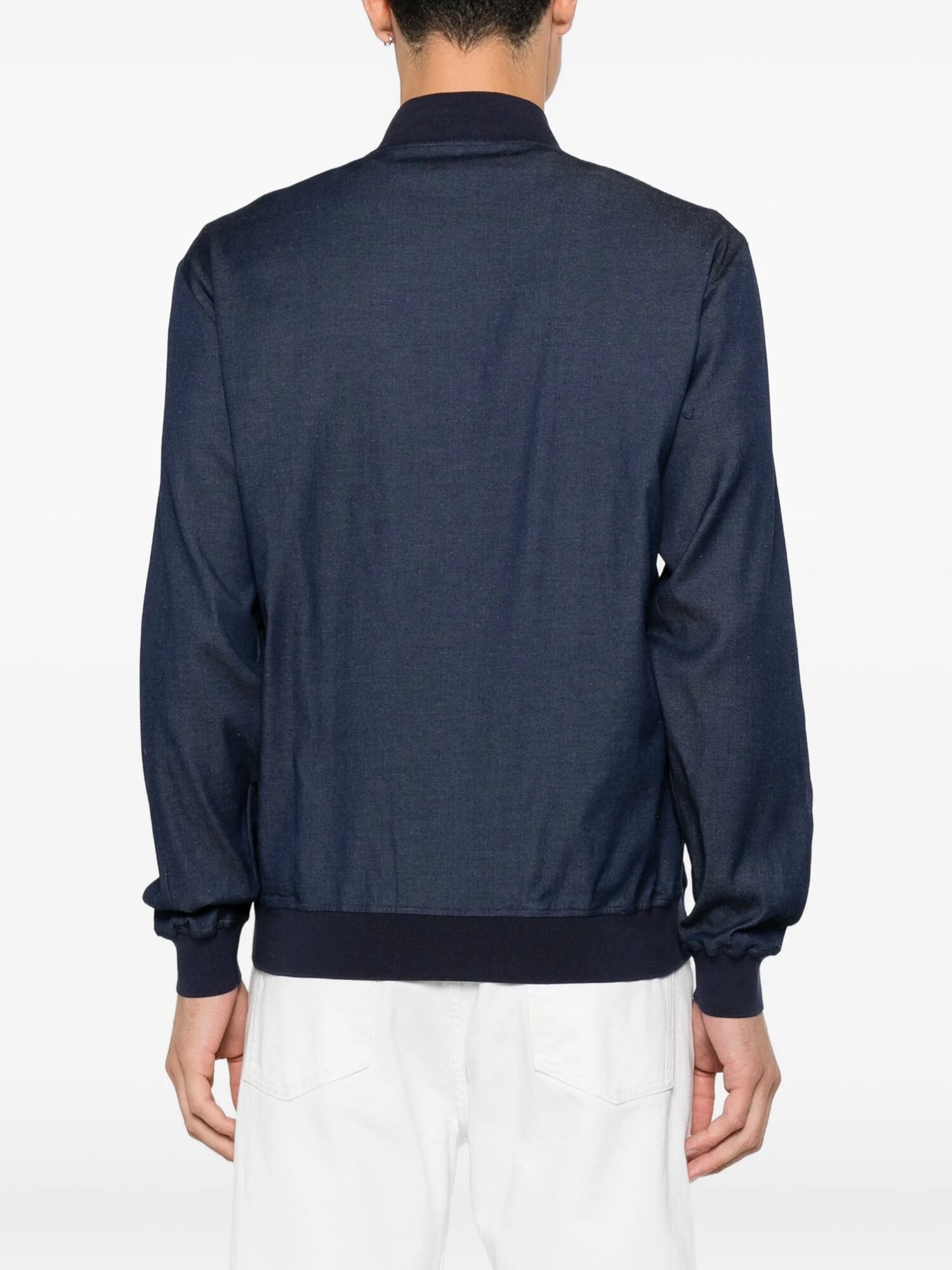 Куртка Kiton Zip-up bomber jacket, размер 48 — фото 1