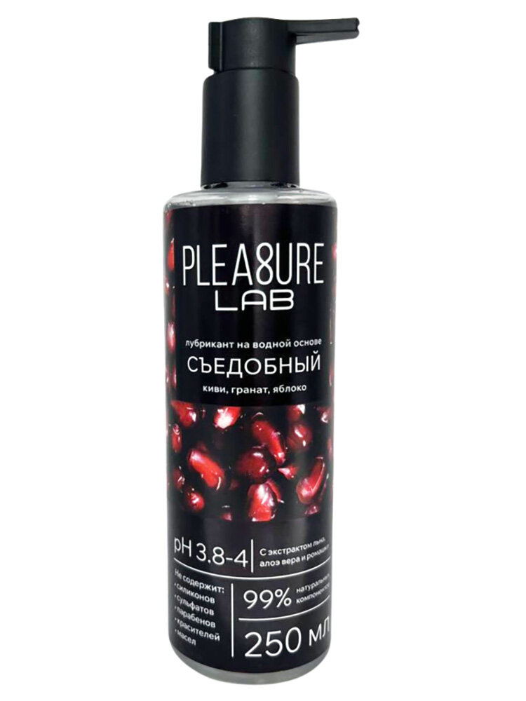 Съедобный лубрикант: киви, гранат, яблоко Pleasure Lab, 250 мл