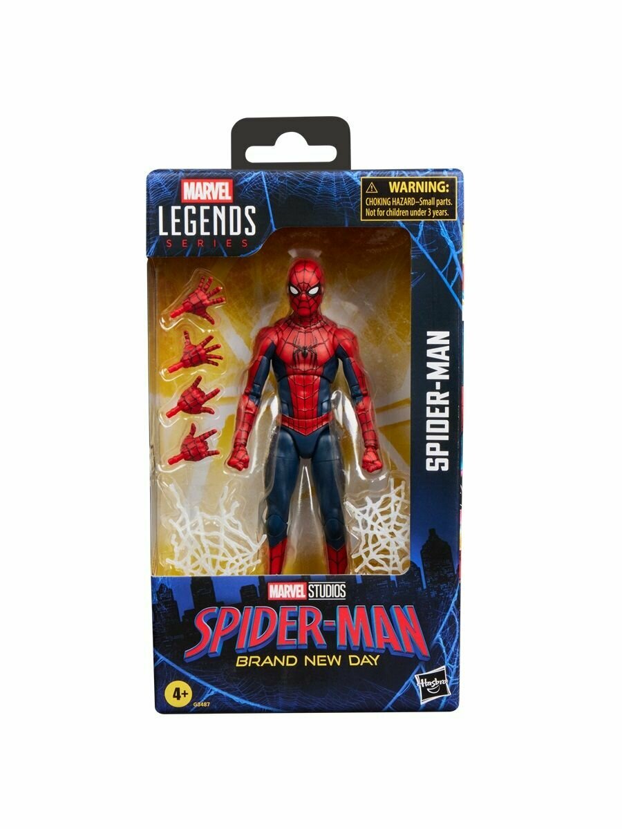 Фигурки Hasbro Marvel Legends Spider-Man: Brand New Day Movie Series Action Figures Spider-Man & Hulk-15cm; Марвел фигурки
