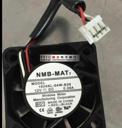NMB 1604KL-04W-B39 4 см 4010 12V 0,09A Вентилятор водителя