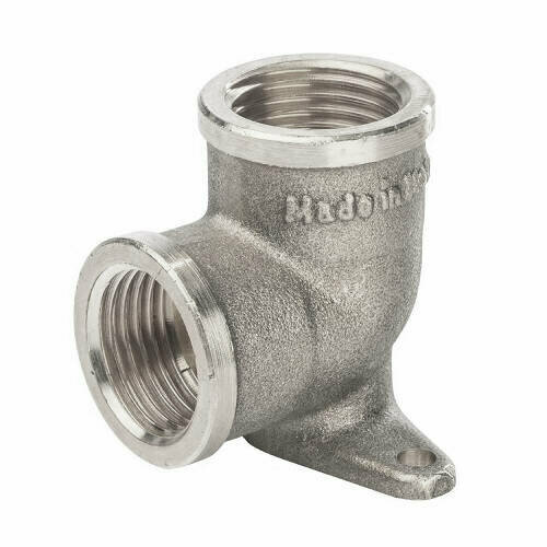 Водорозетка STOUT SFT 0039 - 1/2" (для стальных труб, латунь никелированная)