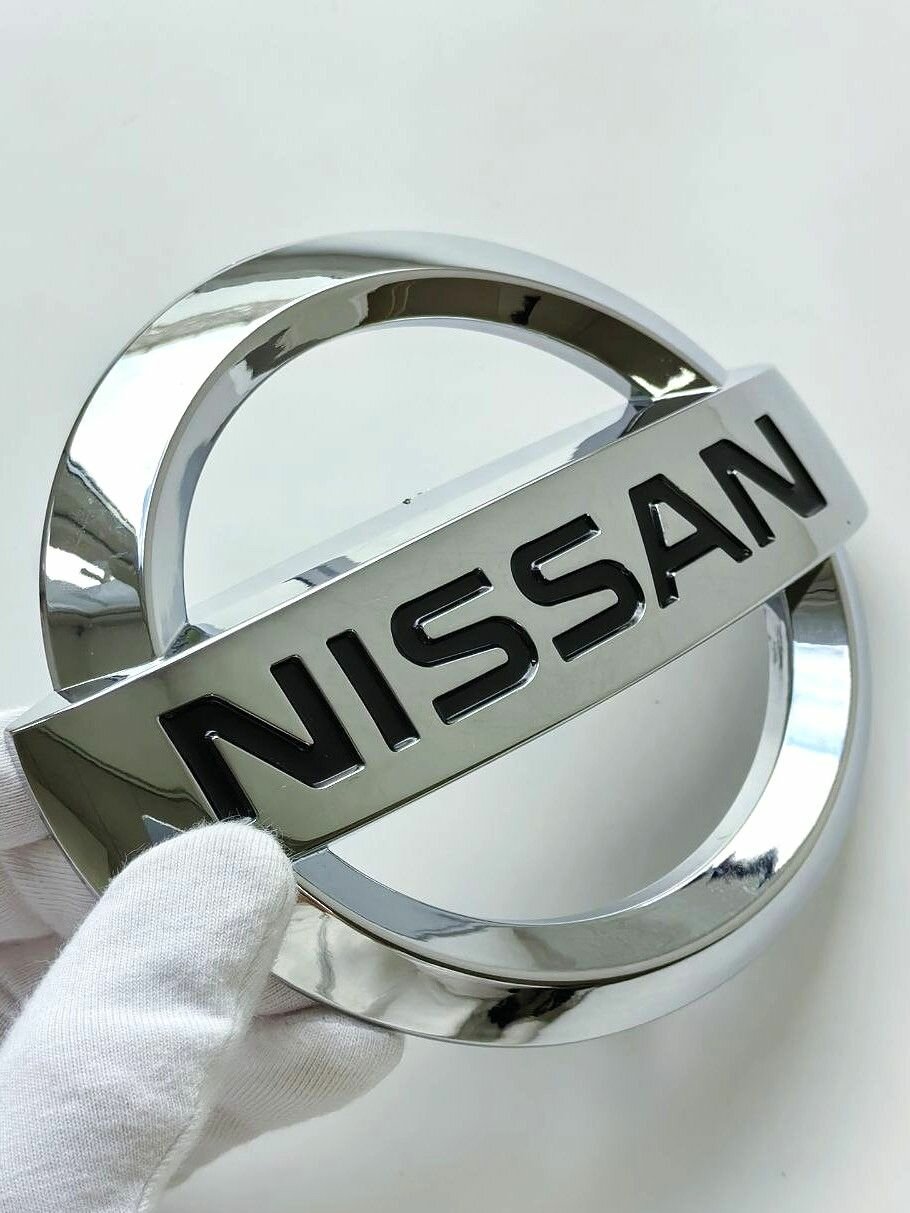Эмблема Nissan 129 мм шильдик значок Nissan