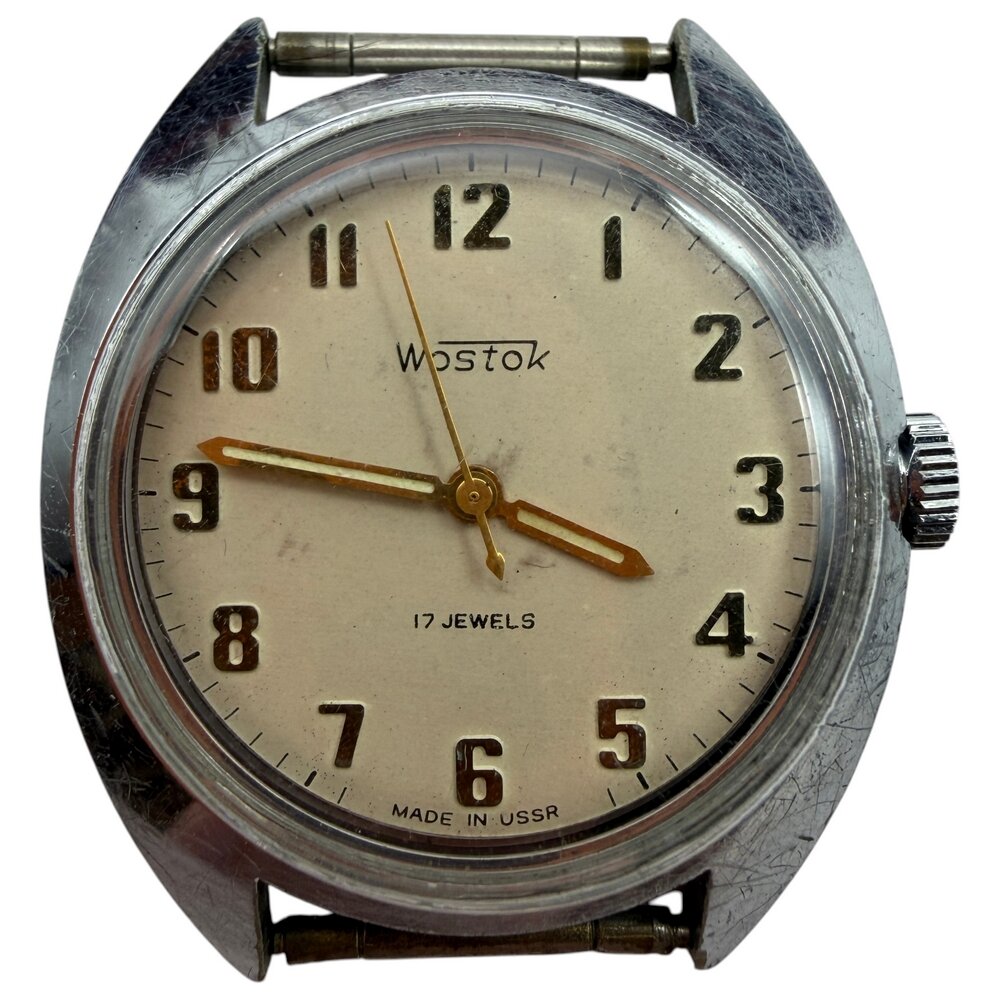 Наручные механические часы "2409А - Wostok, 17 камней" 1975-1985 гг. Чистопольский ЧЗ Восток, СССР
