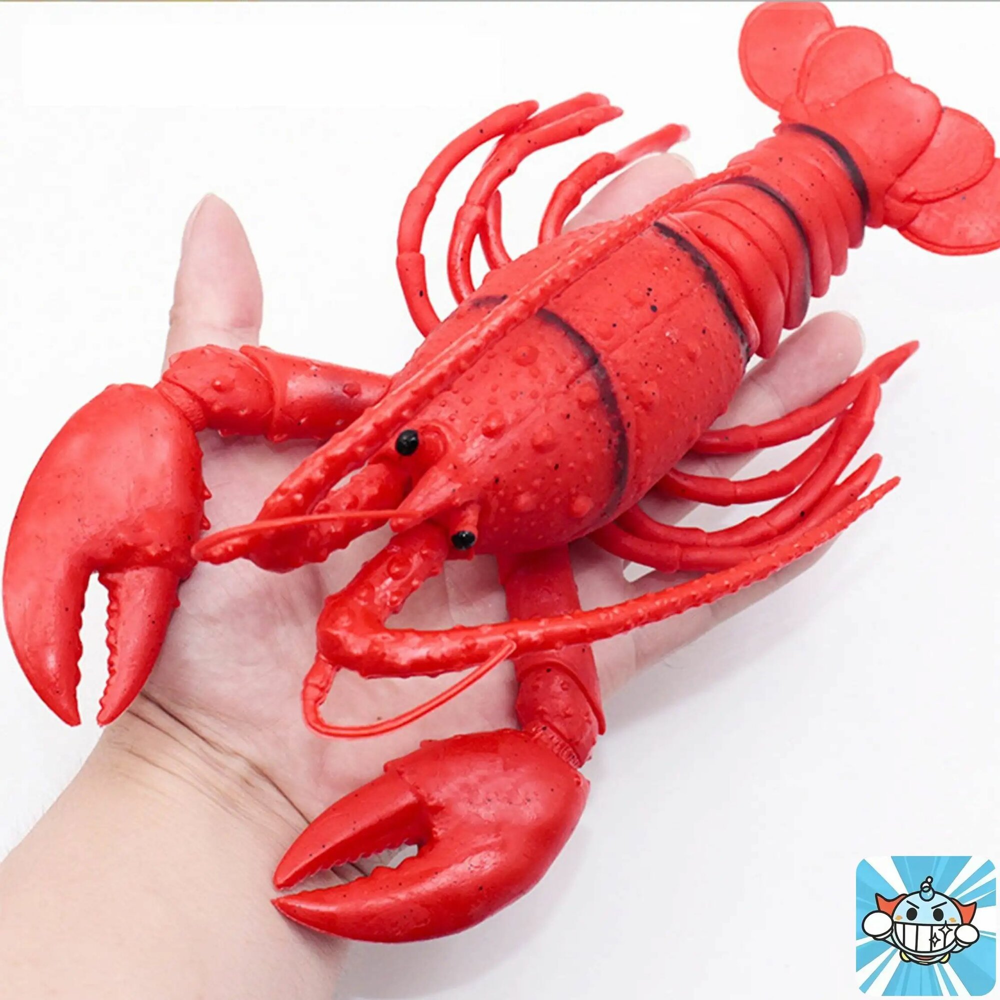 Реалистичная резиновая змея игрушка, набор с крабами и раками, мягкий силикон