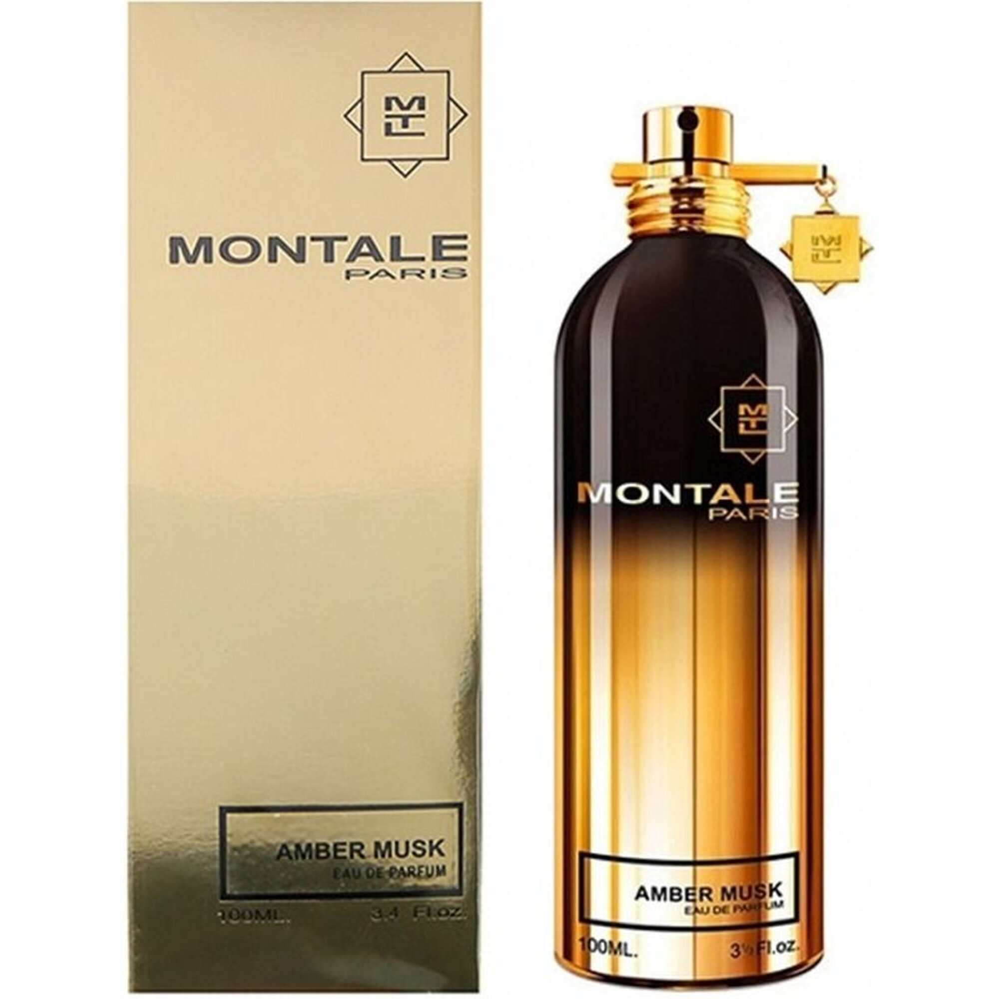 Парфюмерная вода Montale Amber Musk, унисекс (для мужчин и женщин), объем 50 мл