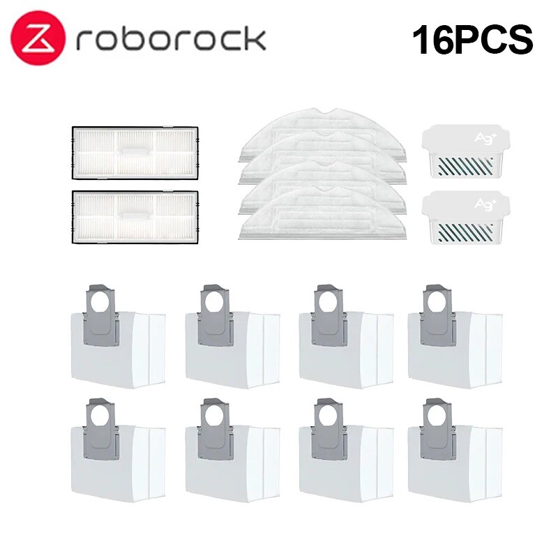 Аксессуары для робота-пылесоса Roborock S7 MaxV Ultra Белый, 16. pcs