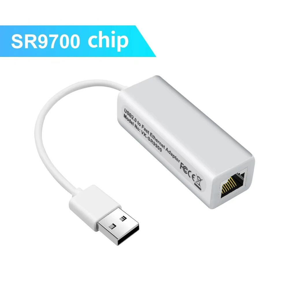Адаптер USB 2.0 to Ethernet SR9700