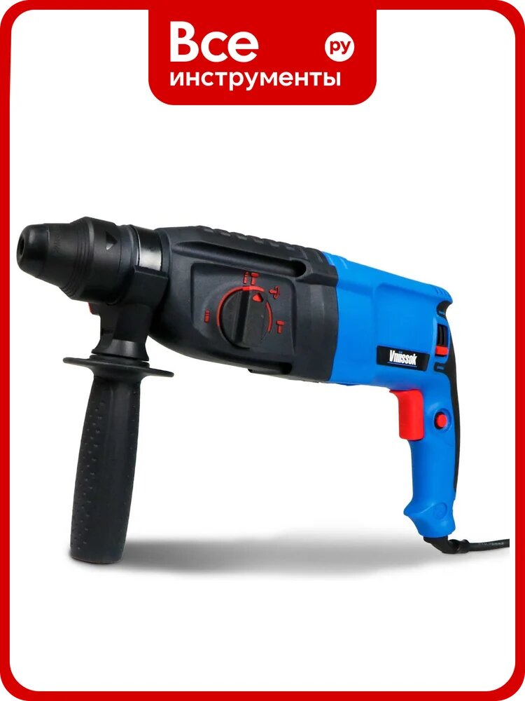 Сетевой перфоратор Vniissok VDFR-1200(1200Вт,220В, SDS+,3 режима, в кейсе) V0032