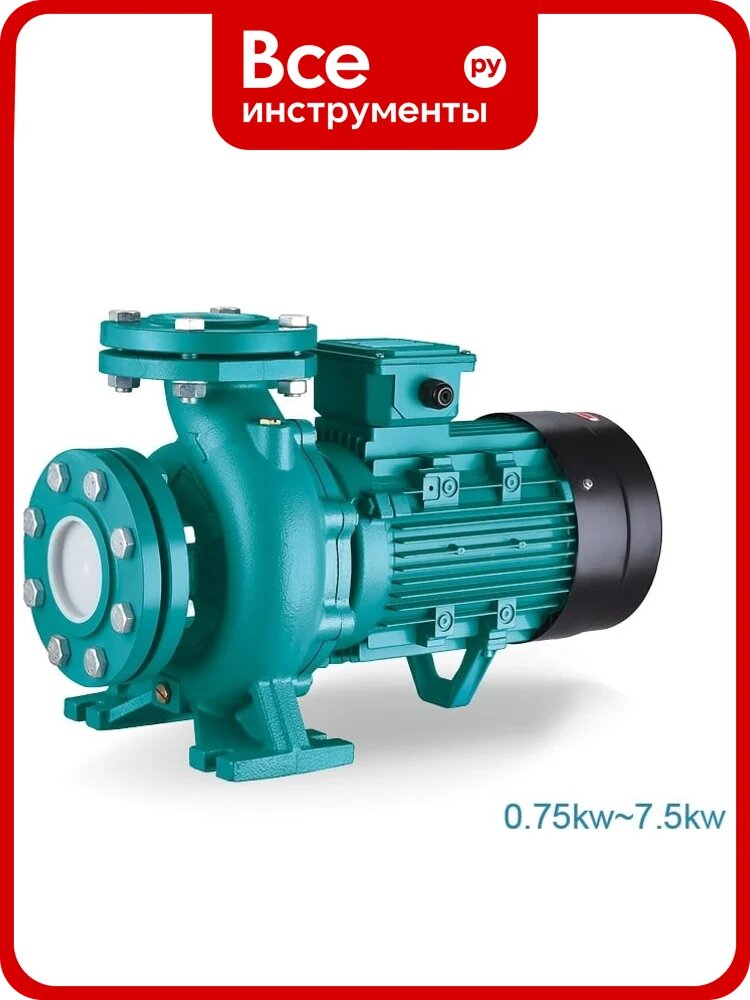 Центробежный моноблочный насос LEO XST 32-160/22, 2,2 кВт, 380В, Qmax. 24,0 m3h, Hmax. 31 m 1637