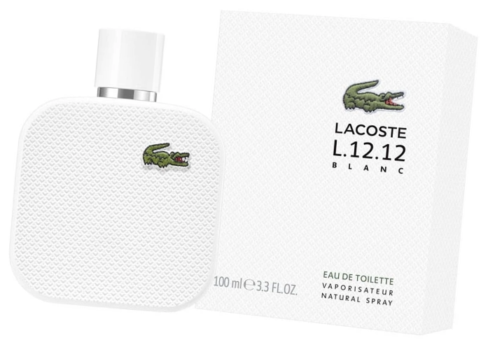 Белый аромат Lacoste L 12 12 Blanc Pure мужской eau de toilette 100 мл