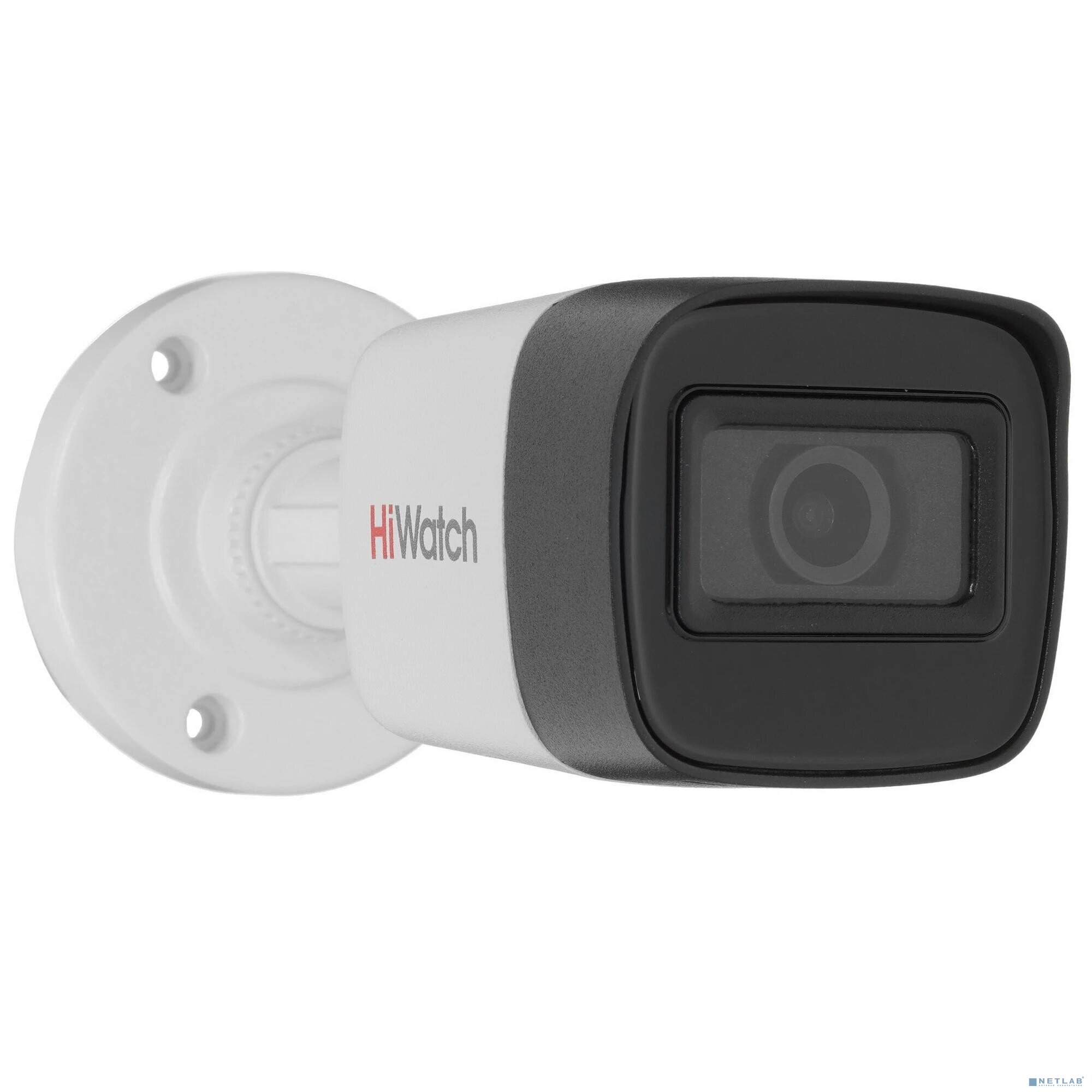 HiWatch DS-T800(B) (2.8 mm) 2.8 мм, Камера видеонаблюдения аналоговая белый