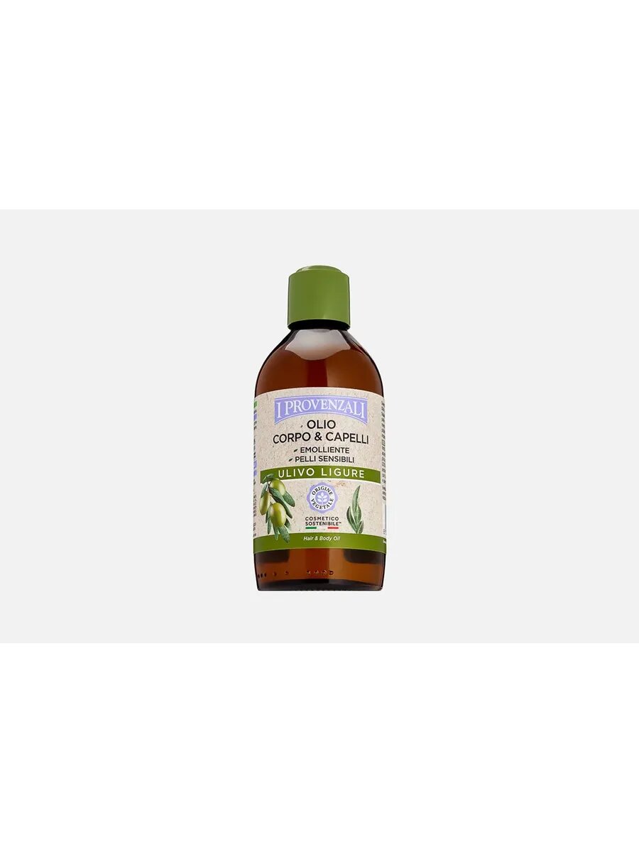 I PROVENZALI OLIVE TREE HAIR & BODY OIL ELASTICIZING Масло для волос и тела 200мл