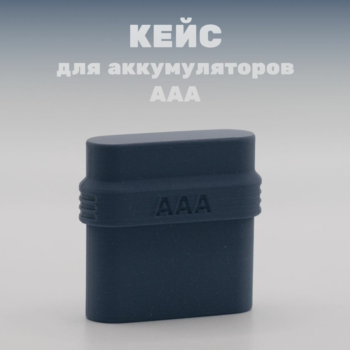 Кейс для батареек или аккумуляторов типа ААА.