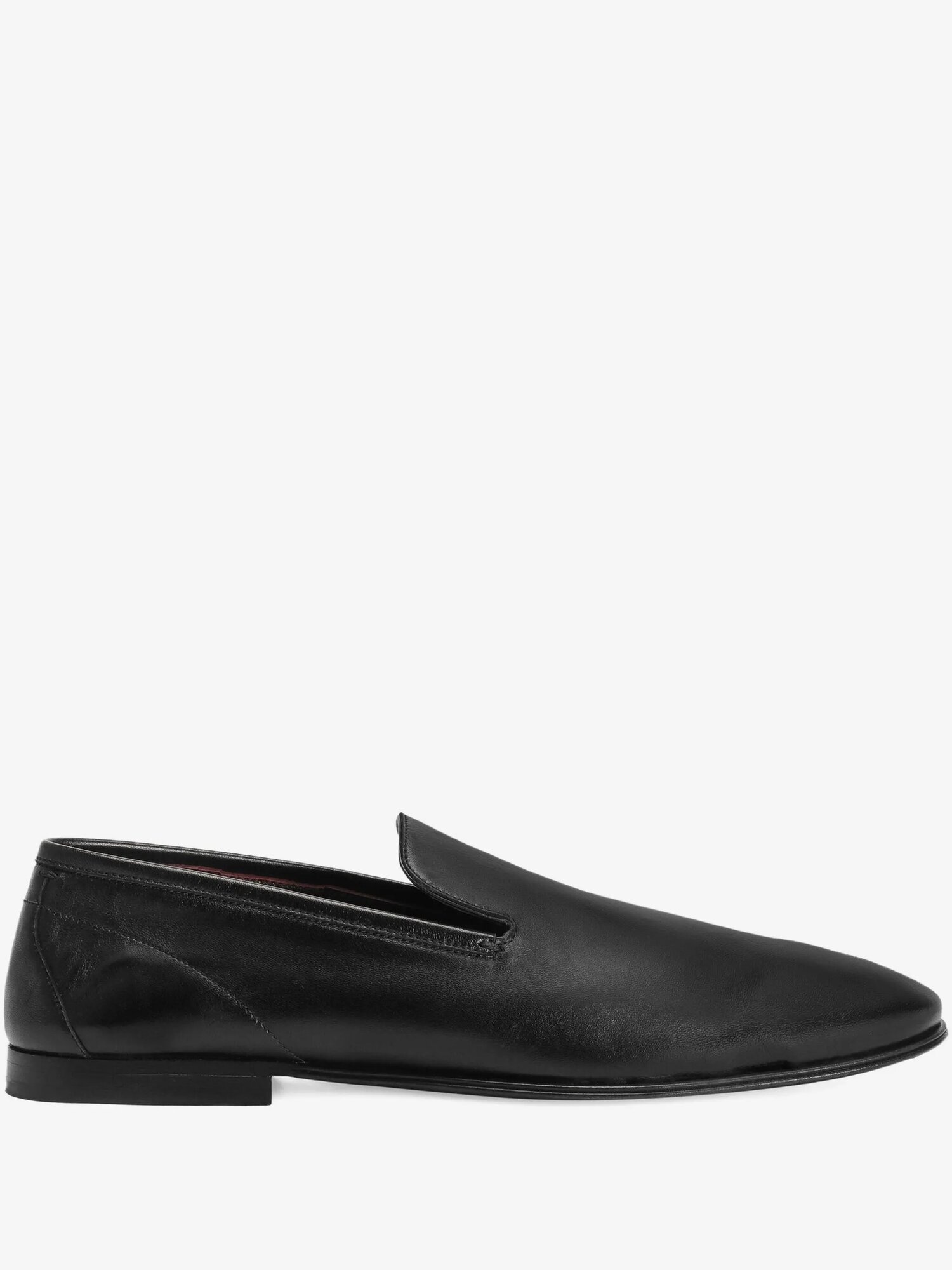 Лоферы Slip-on leather loafers