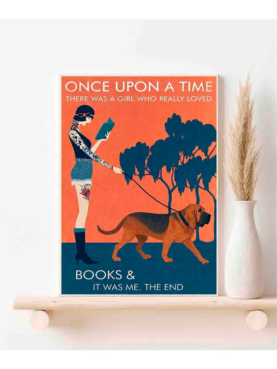 Бладхаунд, Books & , Плакат 30x42см