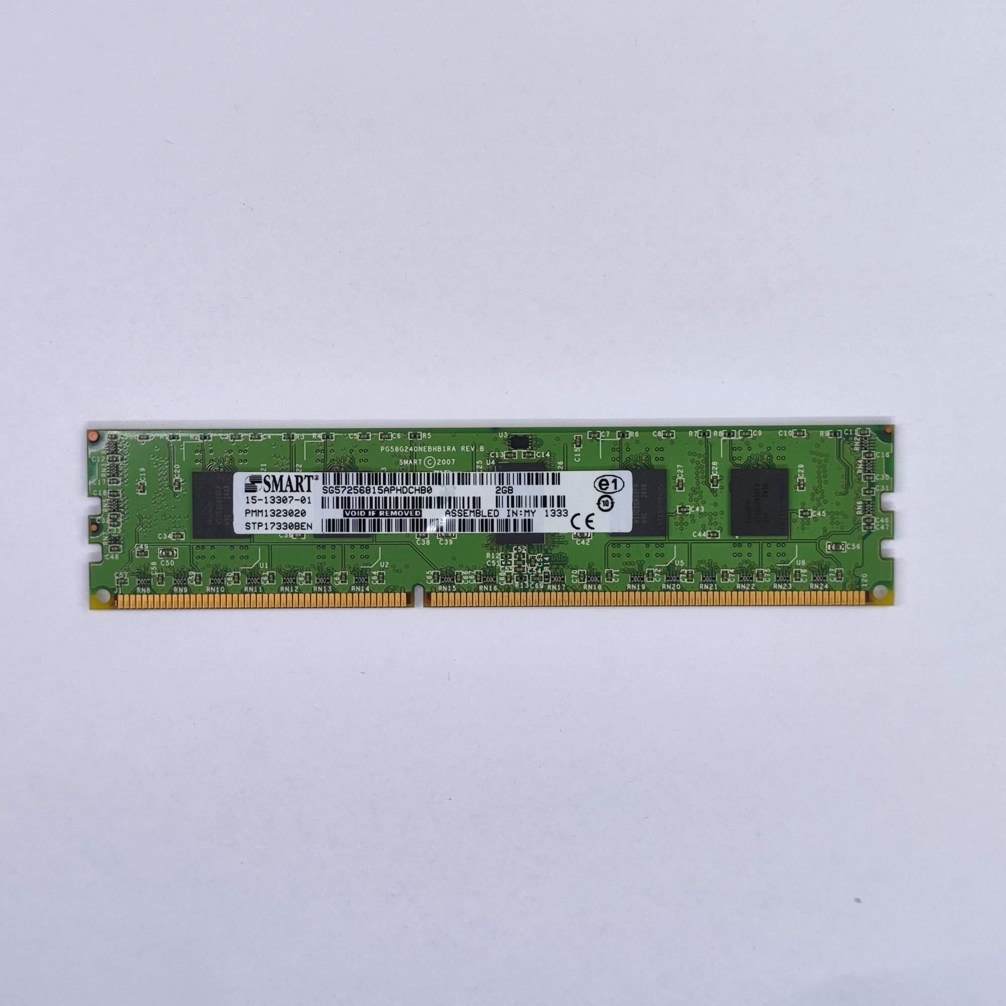Оперативная память серверная DDR3 1333 2gb ECC/REG SMART Modular Technologies OEM CL9 SG57256815APHDCHB0