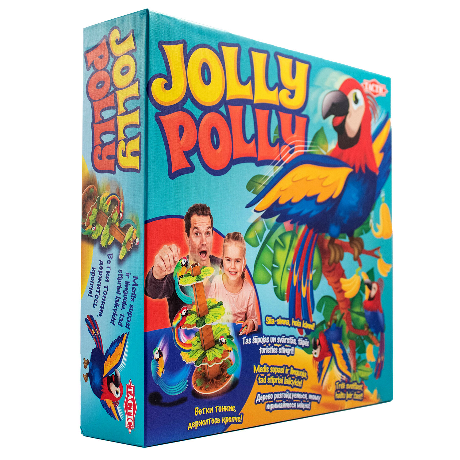 Настольная игра Tactic Джоли Поли / Jolly Polly. Семейная игра на ловкость