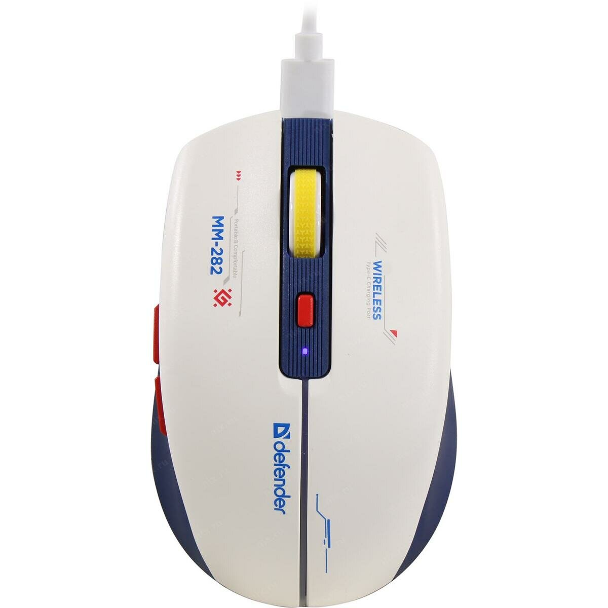 Defender Wireless Optical Mouse Dila MM-282 (RTL) USB 6btn+Roll 52282 — фото 1