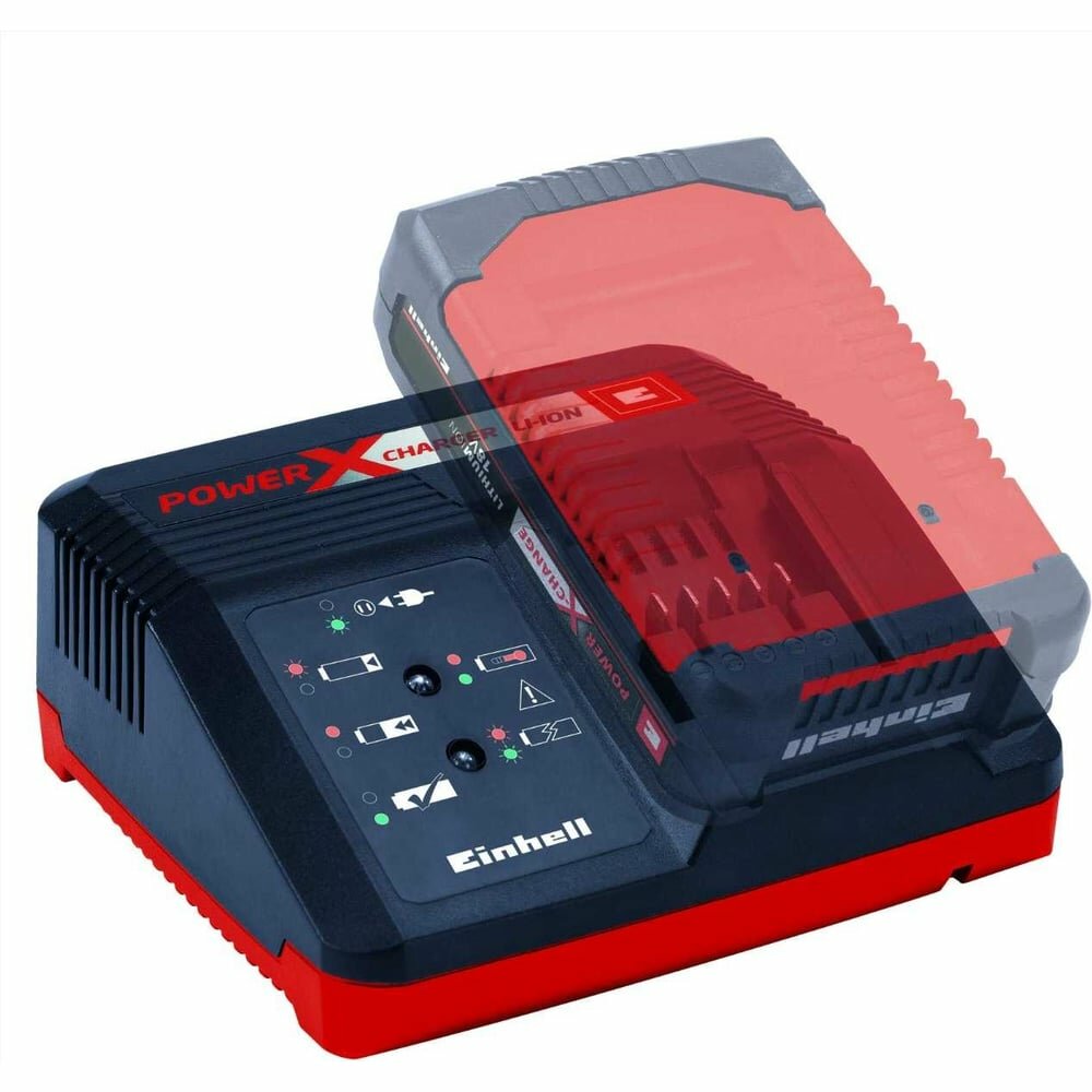 Устройство зарядное 3 А с аккумулятором EINHELL PXC 18 В, 4 Ач, Starter kit 4512042 — фото 1