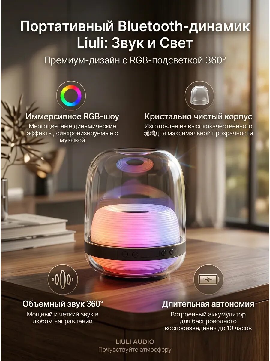 Умная колонка Капсула Мини с Марусей