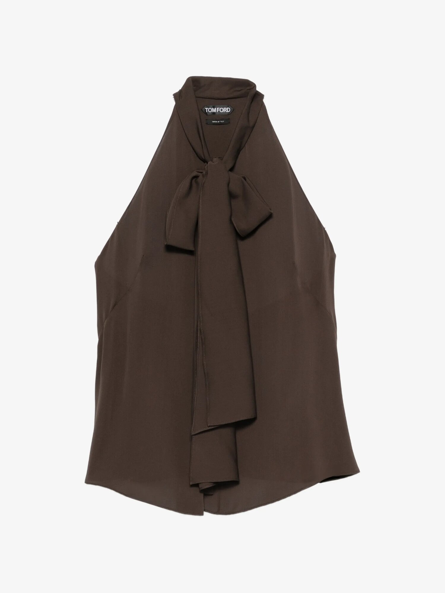 Топ Tom Ford Sleeveless bow-detail top