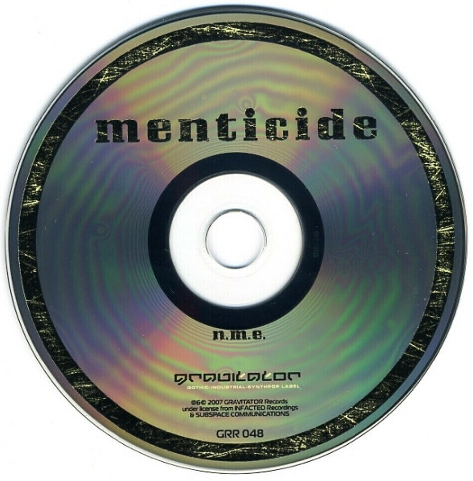 Компакт-диск Menticide — N.M.E. (RU)(CD) — фото 1