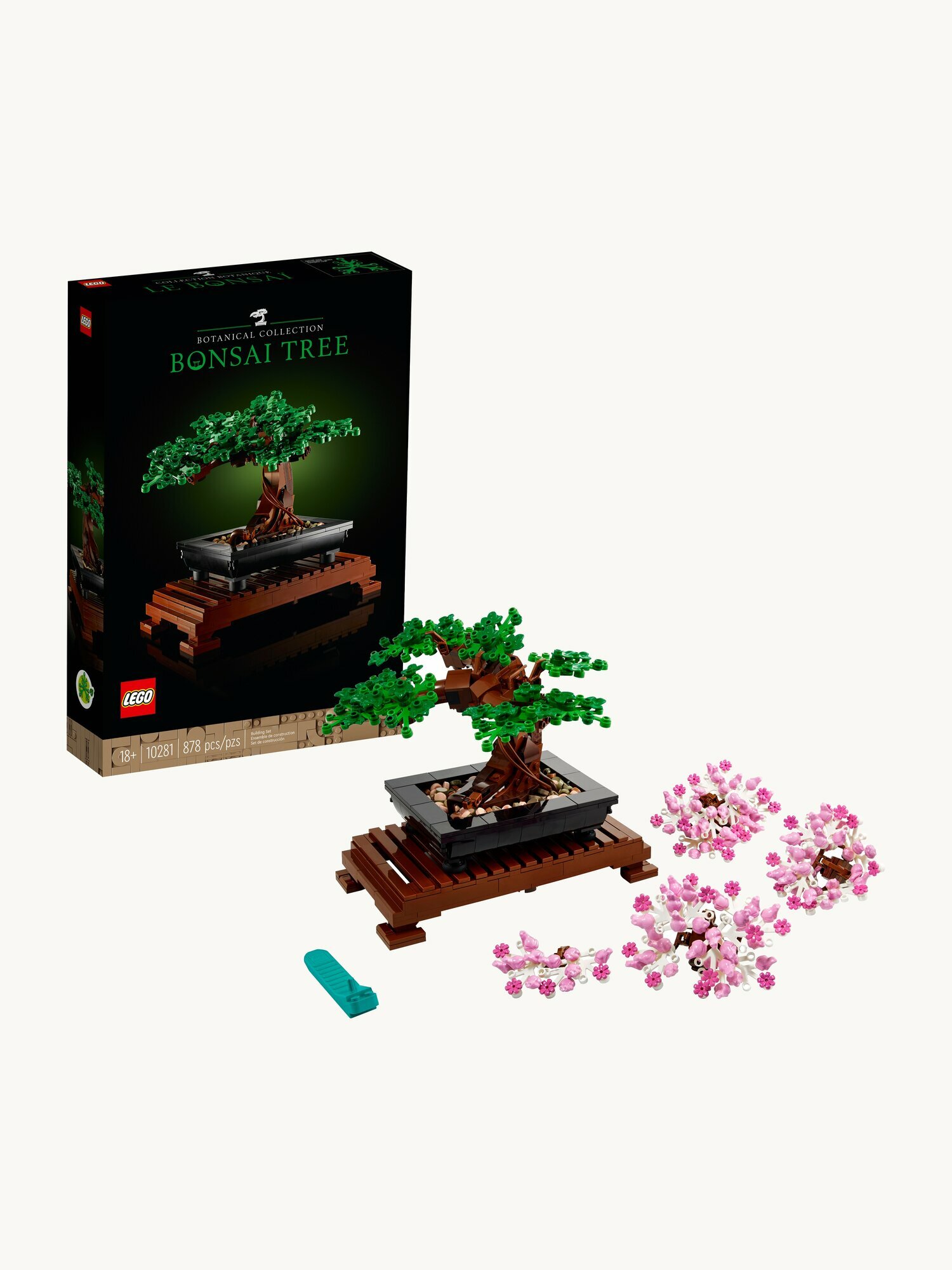 Конструктор LEGO Creator Botanical Collection 10281 Бонсай, 878 дет.