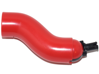 Serpent Neck S-Curve with Black Rotation Joint Pin, 59225c02 Red U