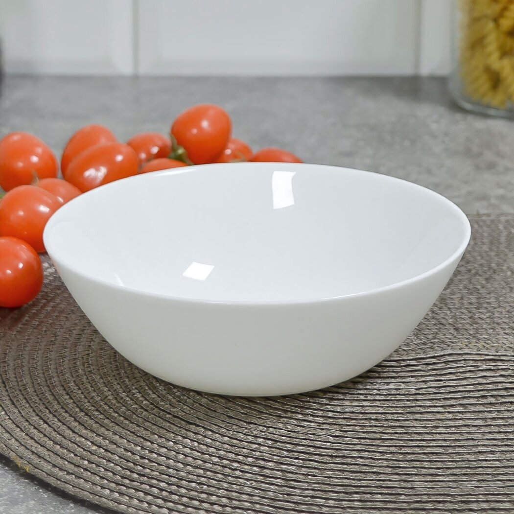 Салатник 'HoReCa' 15см, стеклокерамика, белый, для сервировки