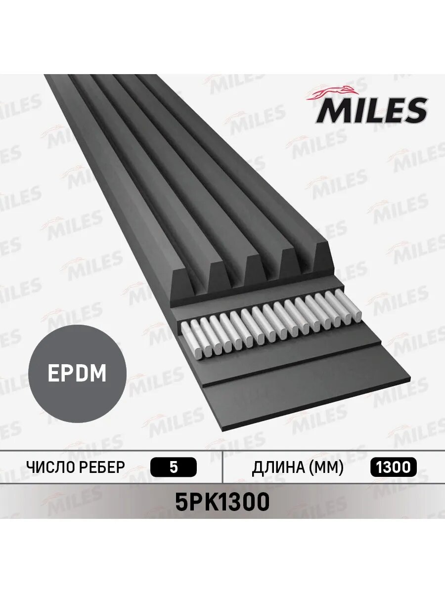 Ремень поликлиновый 5PK1300
