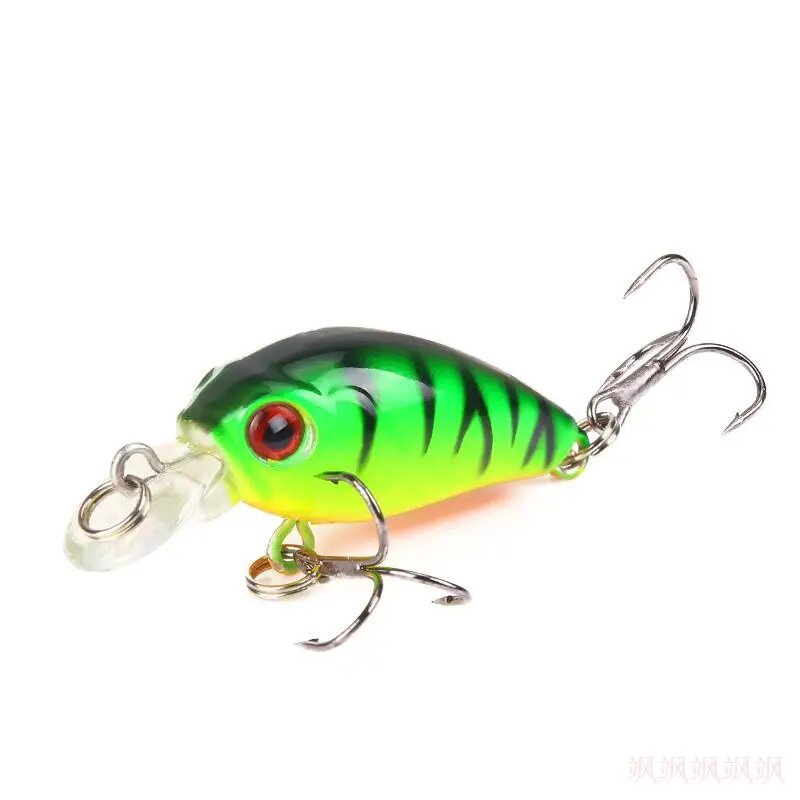1шт Микро Кренкбейт CR0008B Мини Рыболовная Приманка Topwater Hard Wobbler 4,5 см-3,5 г