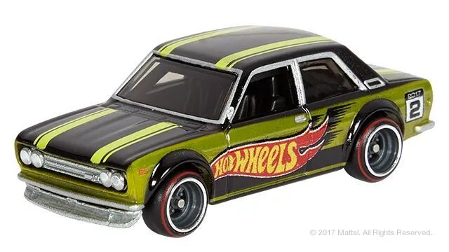 Коллекционная машинка Mattel Hot Wheels Collectors 2017-COLLECTOR EDITION-2-FFY67/DATSUN BLUEBIRD 510