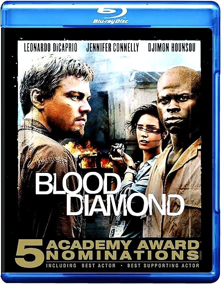 Кровавый алмаз. Blu-ray. Фильм 2006 года. Триллер, драма, приключения.