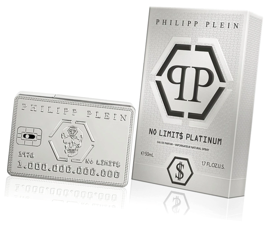 Мужской парфюм Philipp Plein No Limits Platinum 50 мл - Ноу Лимитс Платинум