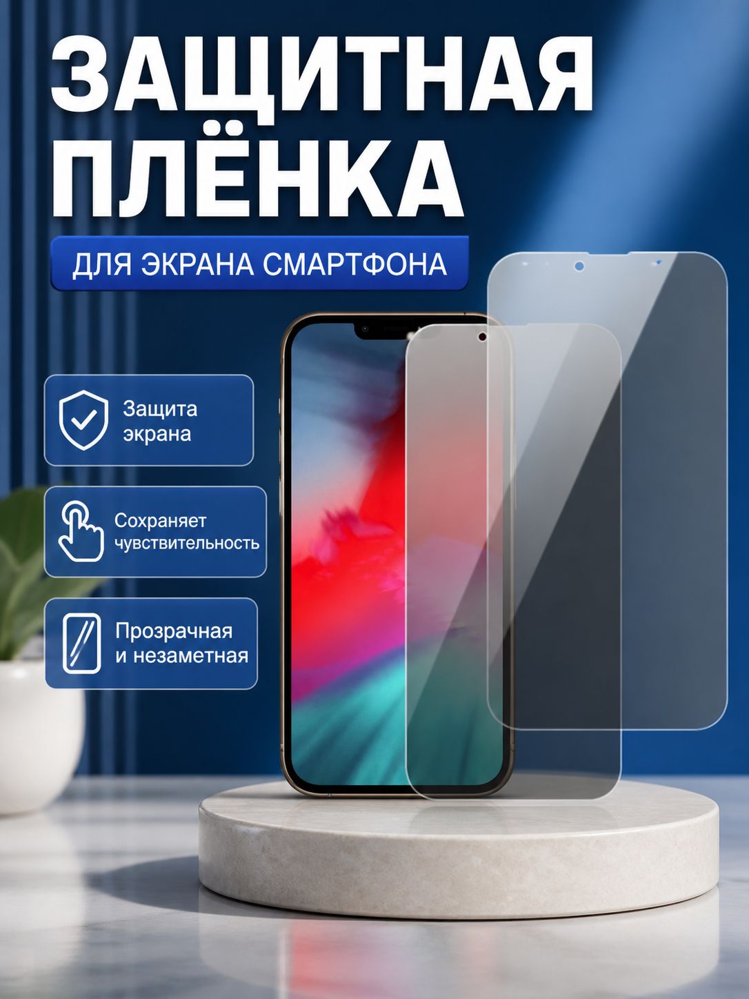 Защитная пленка для iPhone12/12Pro с защитой от подглядывания, высокая прозрачность, закаленное стекло