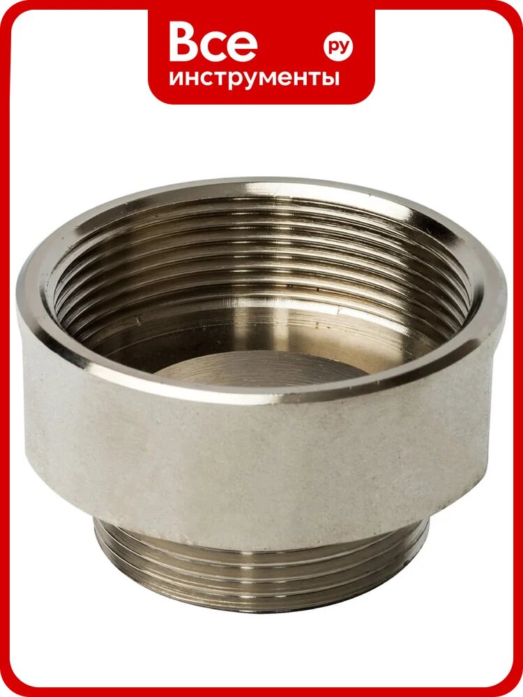 Никелированный переходник STOUT ВН 2X1 1/2 SFT-0008-002112 RG008Q0PSC1717