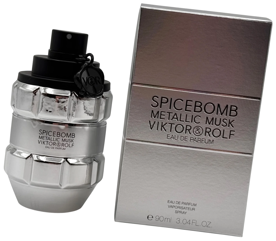 Мужские духи Spicebomb Metallic Musk 90 мл / Виктор и Рольф Спайсбомб Металлик Муск