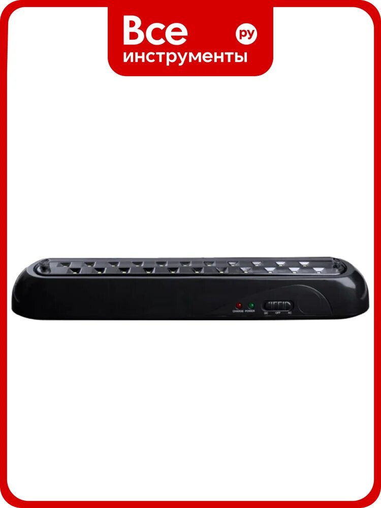 Светильник аккумуляторный FERON, 22 LED AC/DC, черный, EL1 51648
