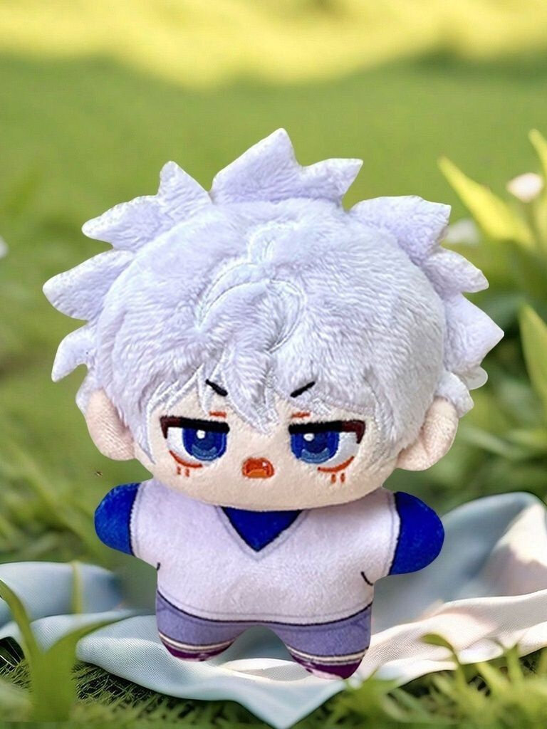 Аниме Мягкие Игрушки Охотник х Охотник Киллуа Золдик / Hunter x Hunter Killua Zoldyck Плюшевая Кукла Игрушка 12CM