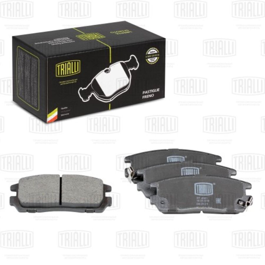 Колодки Тормозные Задние Для А/М Great Wall Hover (05-) Opel Frontera A (91-) B (98-) (Pf 4041) (TRIALLI PF4041)