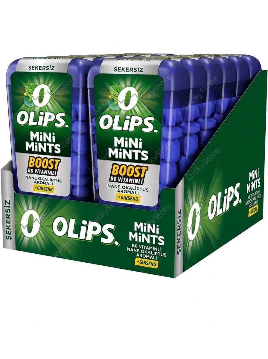 Леденцы HALLS Mini Mints без сахара со вкусом мята-ментол, 12,5 г х 12 шт