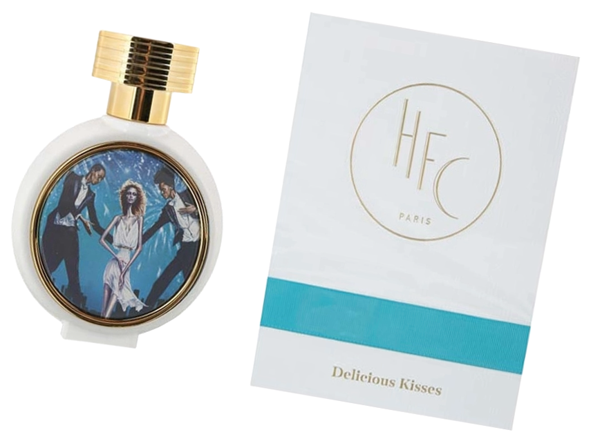 Женская туалетная парфюмерная вода Delicious Kisses Hfc 75 мл - Хауте Фрагранс Компани Делишес Киссес