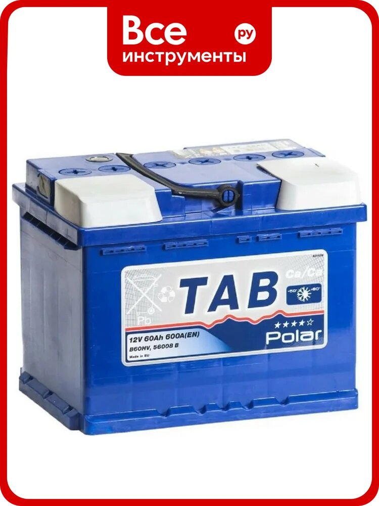 Аккумуляторная батарея TAB Polar 6СТ-60.0 121060