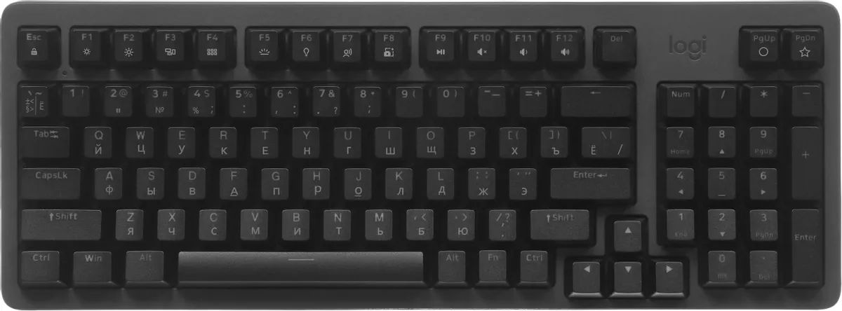 Игровая клавиатура Logitech K848, черный