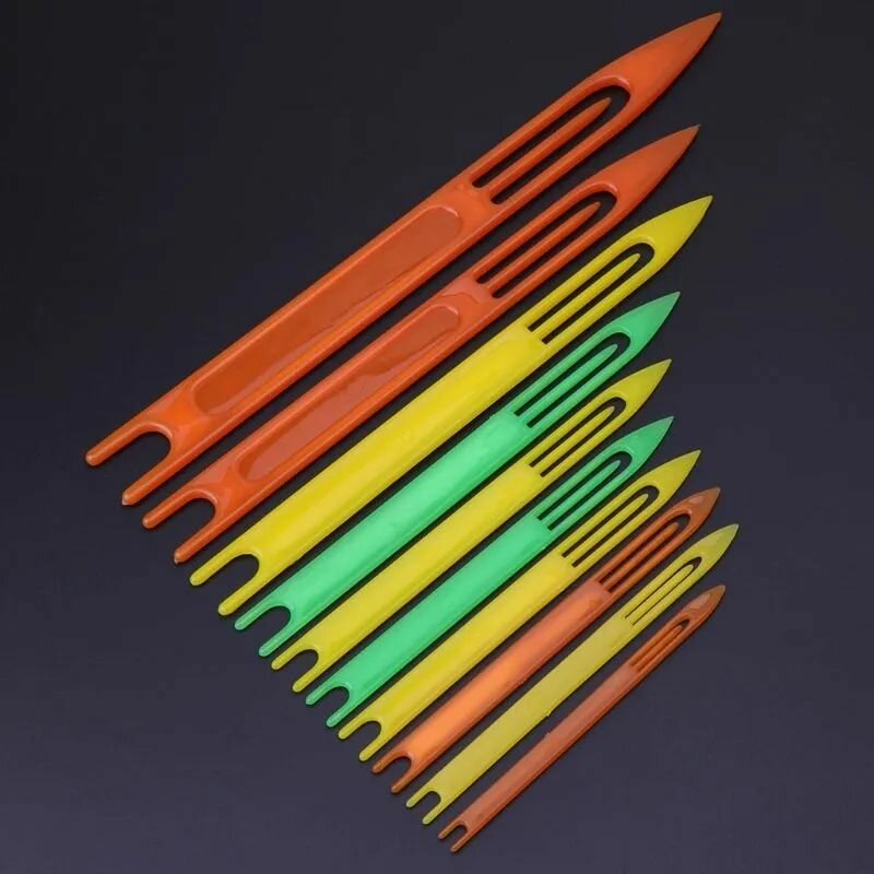 10 шт, инструмент для ремонта игл рыболовной сети, челноки для ремонта ткачества