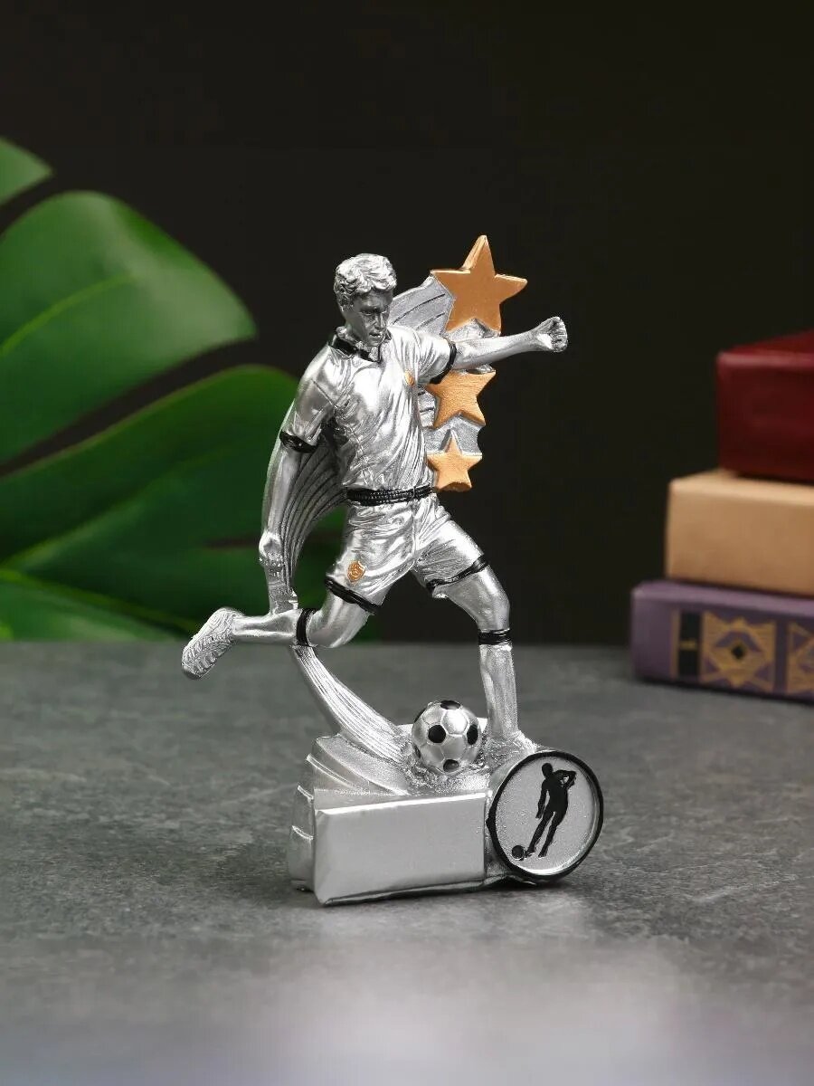 Кубок "Футбол: лучший игрок", 15 × 4 × 11 см, наградной, с фигуркой